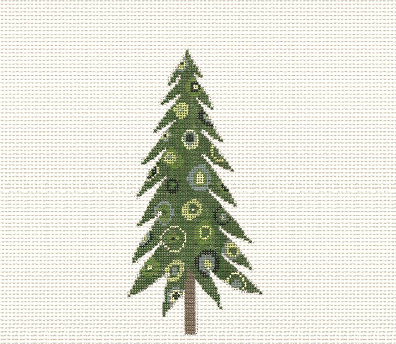 Tree Concentric Circles — Stitching Fox