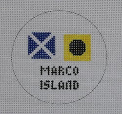 Signal Flags Marco Island — Stitching Fox